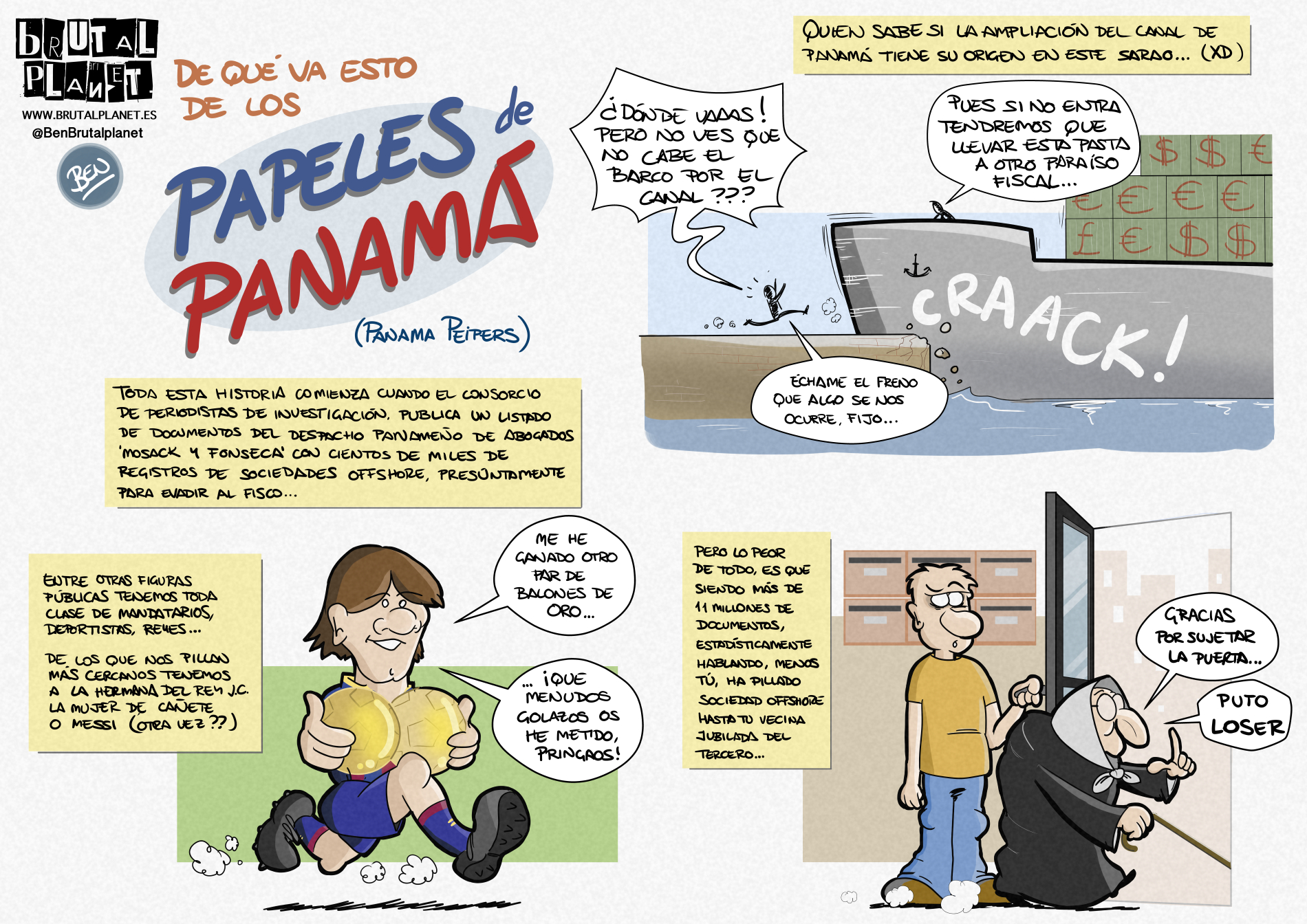 De qué va esto de los "Papeles de Panamá"?? - TU VIDA EN CÓMIC ...